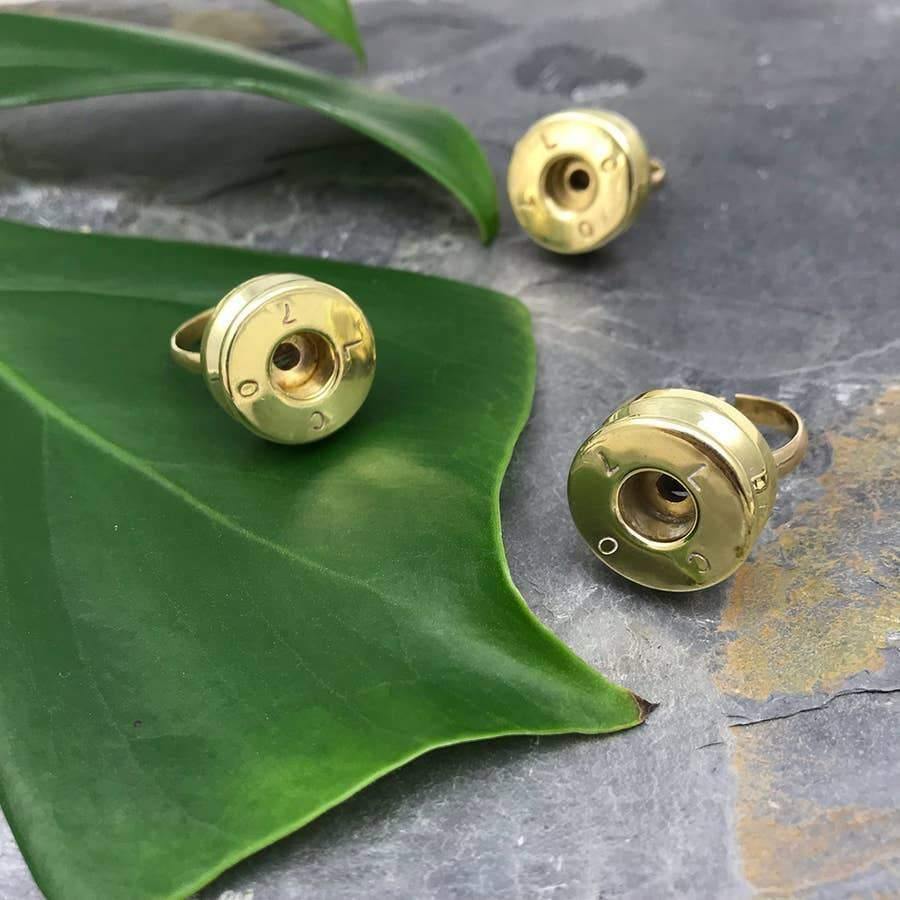 Recycled Bullet Ring | The Vintage Bohemian
